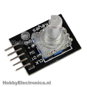 Rotary encoder module - HobbyElectronica