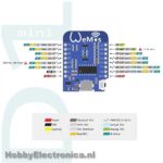 Wemos D1 mini V3 - HobbyElectronica